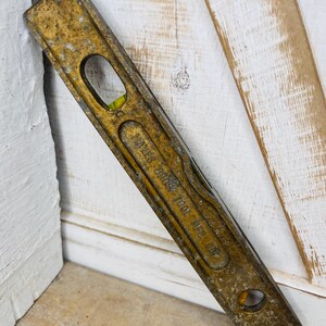 Vintage Mayes Bros. Metal Leveler, Antique Leveler, Vintage Leveler ...