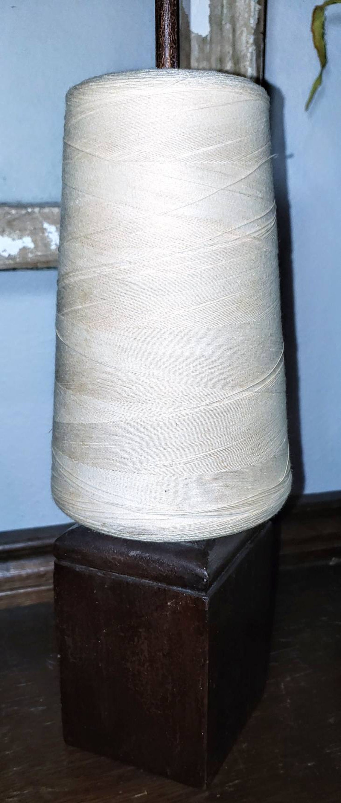 Vintage Wood Industrial Spool Vintage Industrial Farmhouse | Etsy