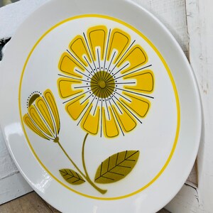 Vintage Kitchen Plate, 1970s, One Plate, Vintage Display Floral Plate ...