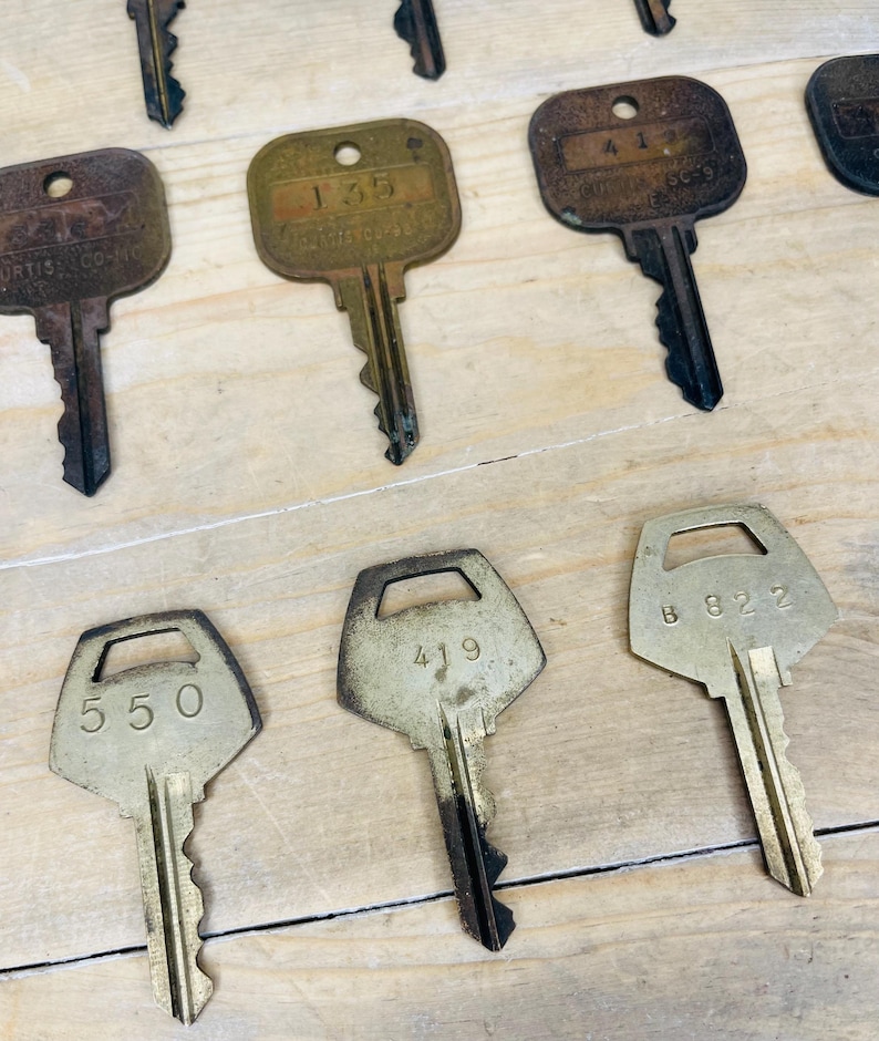 Vintage Hotel Room Key, Vintage Motel Key, Sold Separately, Collectable ...