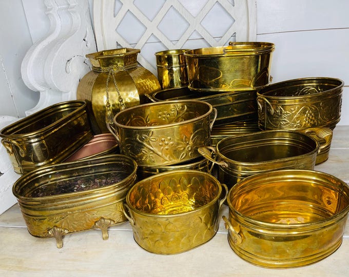 Vintage Beautiful Small Decorative Brass Bowl, Vintage Brass Decorative ...