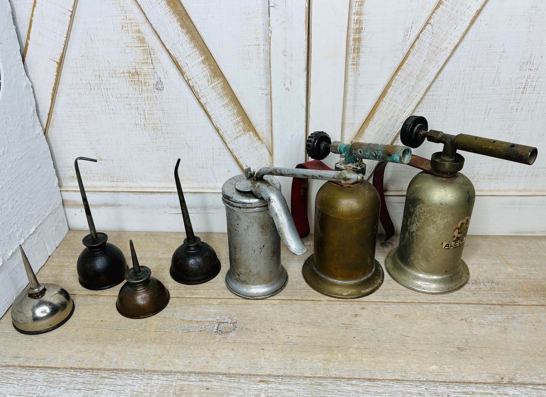 Vintage Small Alcohol Blowtorch, Antique Alcohol Blowtorch, Vintage Oil ...