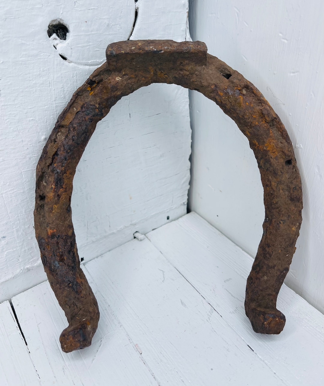 Rustic Horseshoe for Farmhouse Decor, Vintage Horseshoe Decor, Vintage ...