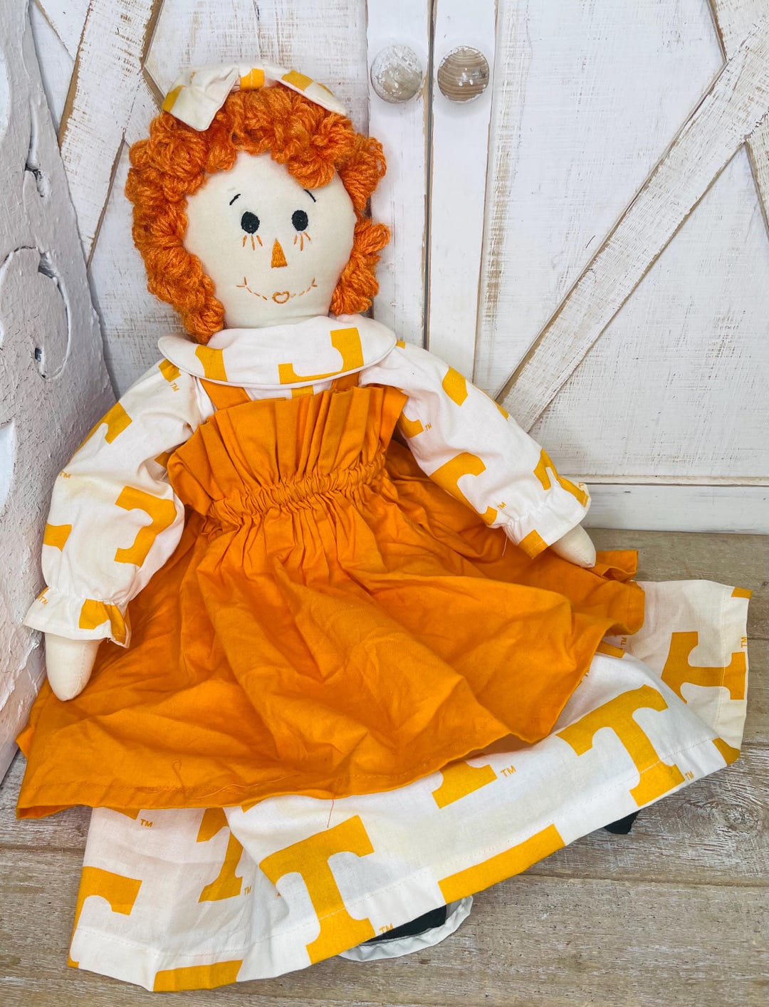 Vintage Raggedy Ann Sports Themed Doll, 21 Long - Etsy