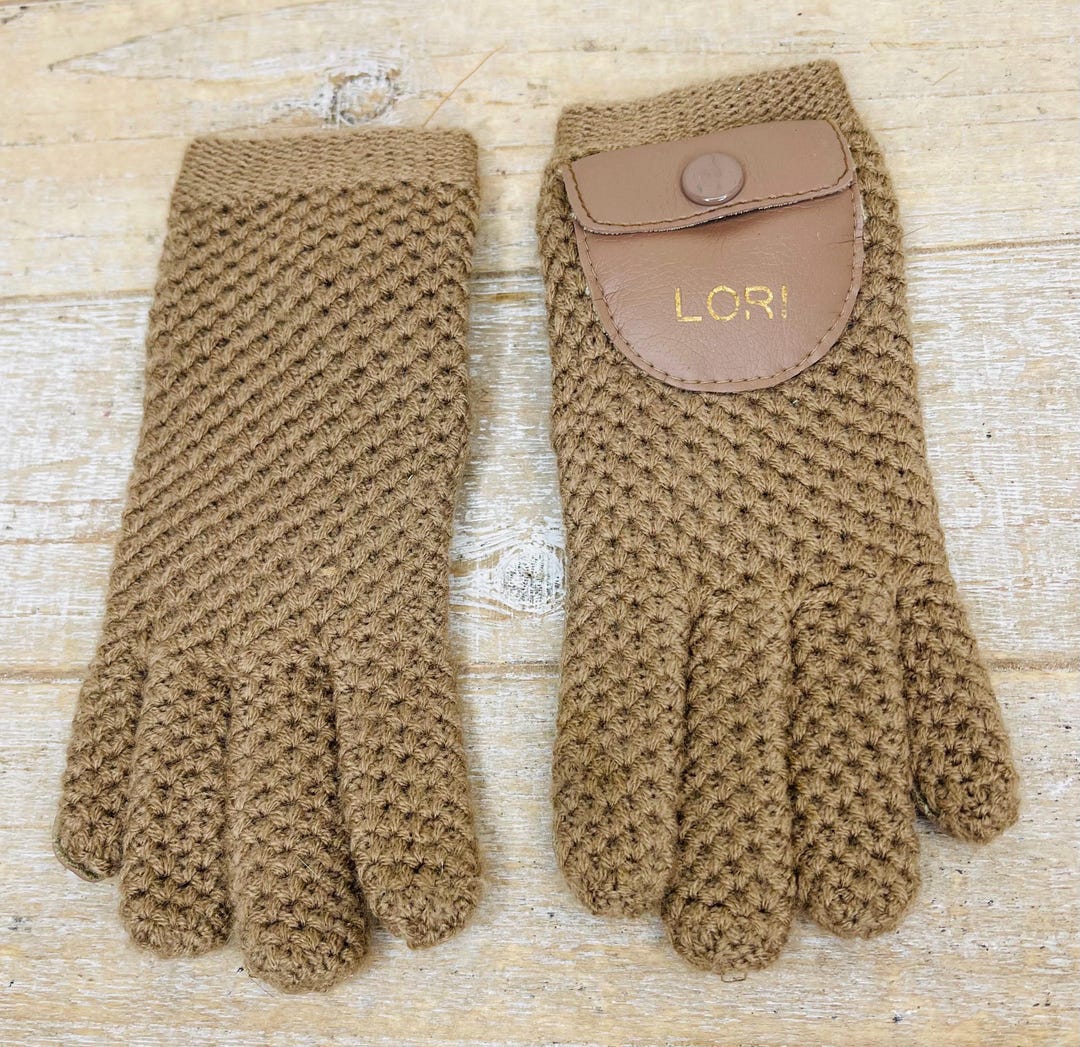 Vintage Toddler Girls Fall Gloves, 1980, Vintage Toddler Girls Gloves ...