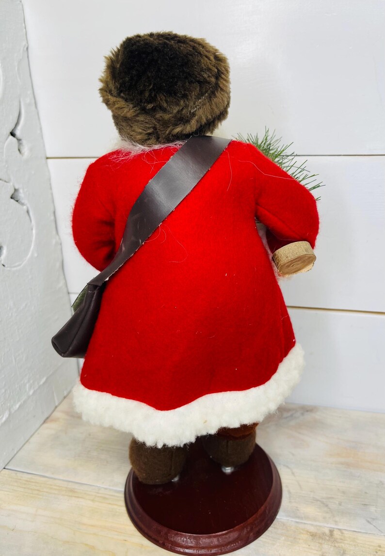 Vintage 1990s Santa Claus Statue, Tall Standing Christmas Decor - Etsy