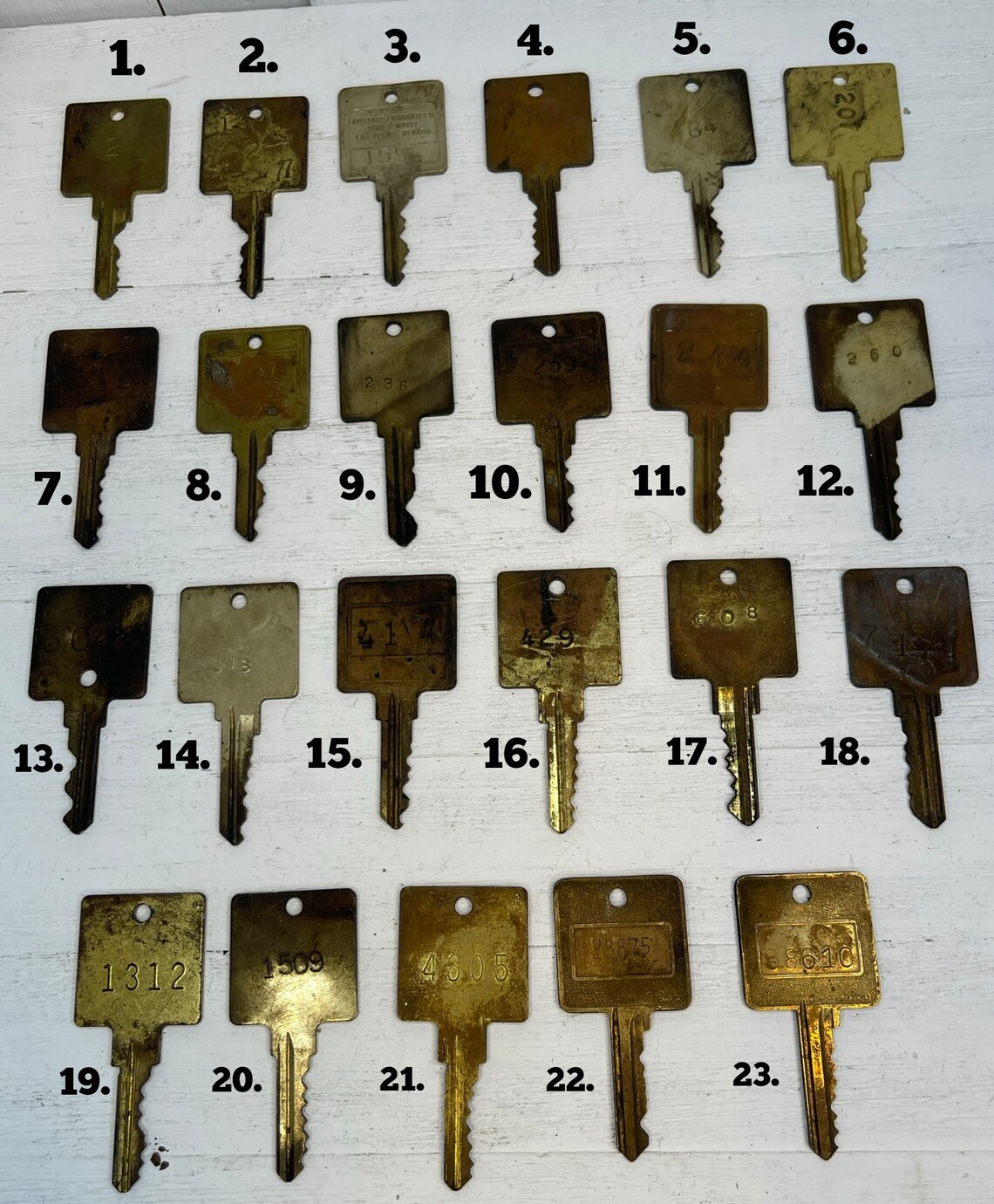 Vintage Room Key Vintage Hotel Key Antique Hotel Key Retro - Etsy