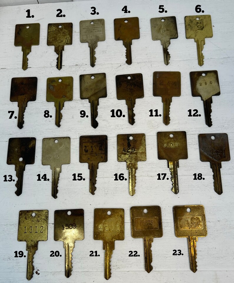 Vintage Room Key Vintage Hotel Key Antique Hotel Key Retro - Etsy