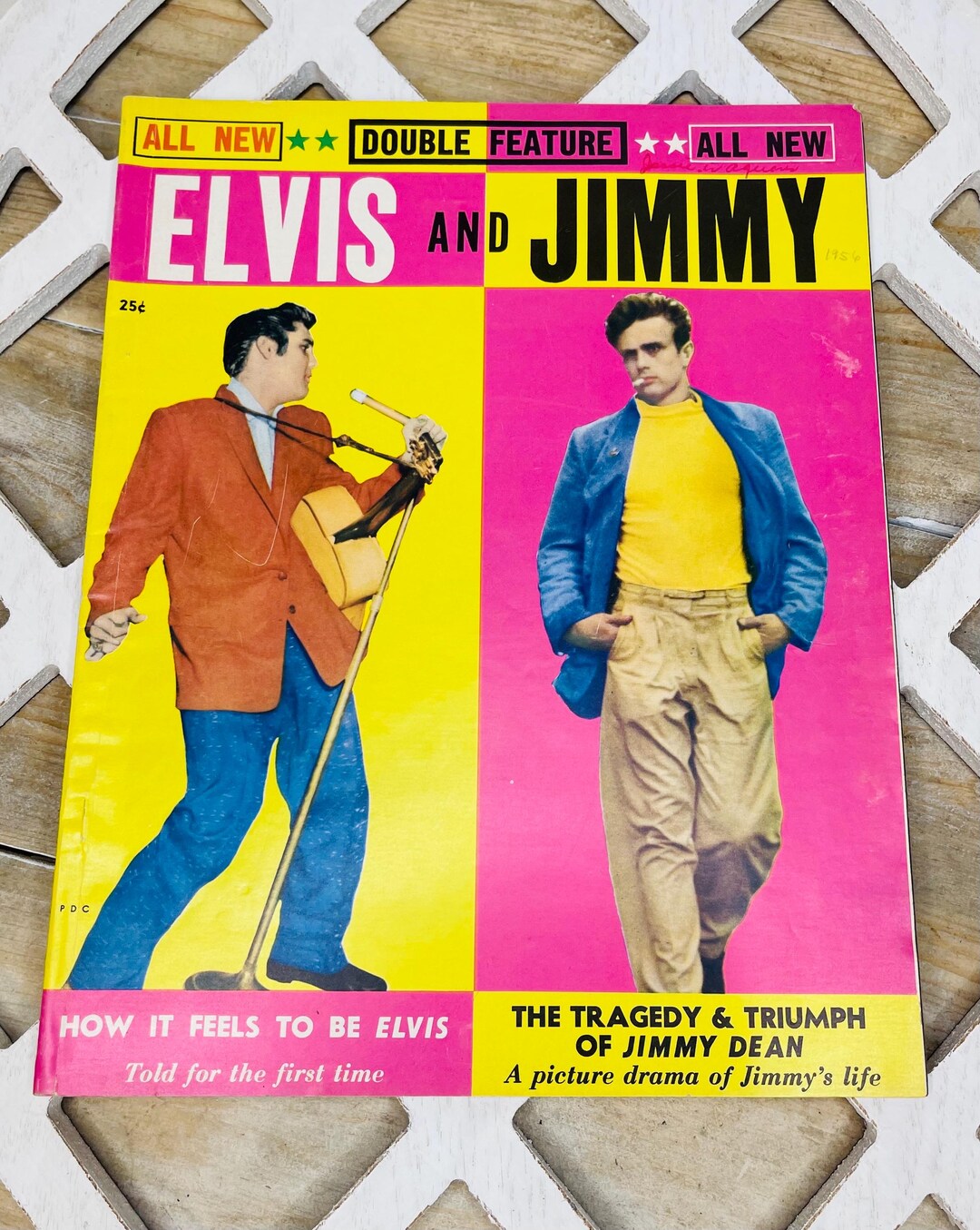 Vintage Elvis Presley "elvis and Jimmy" Magazine, Date 1956, Vintage ...