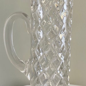 RARE Antique Ca. 1892 U.S. Glass Company Diamond Splendor Tankard ...