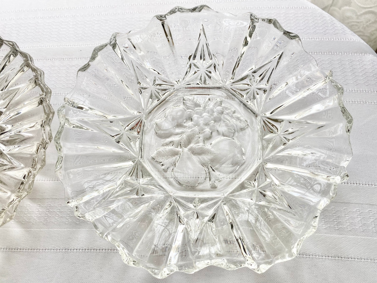 Vintage Federal Glass Company Pioneer Pattern Fruit Etsy