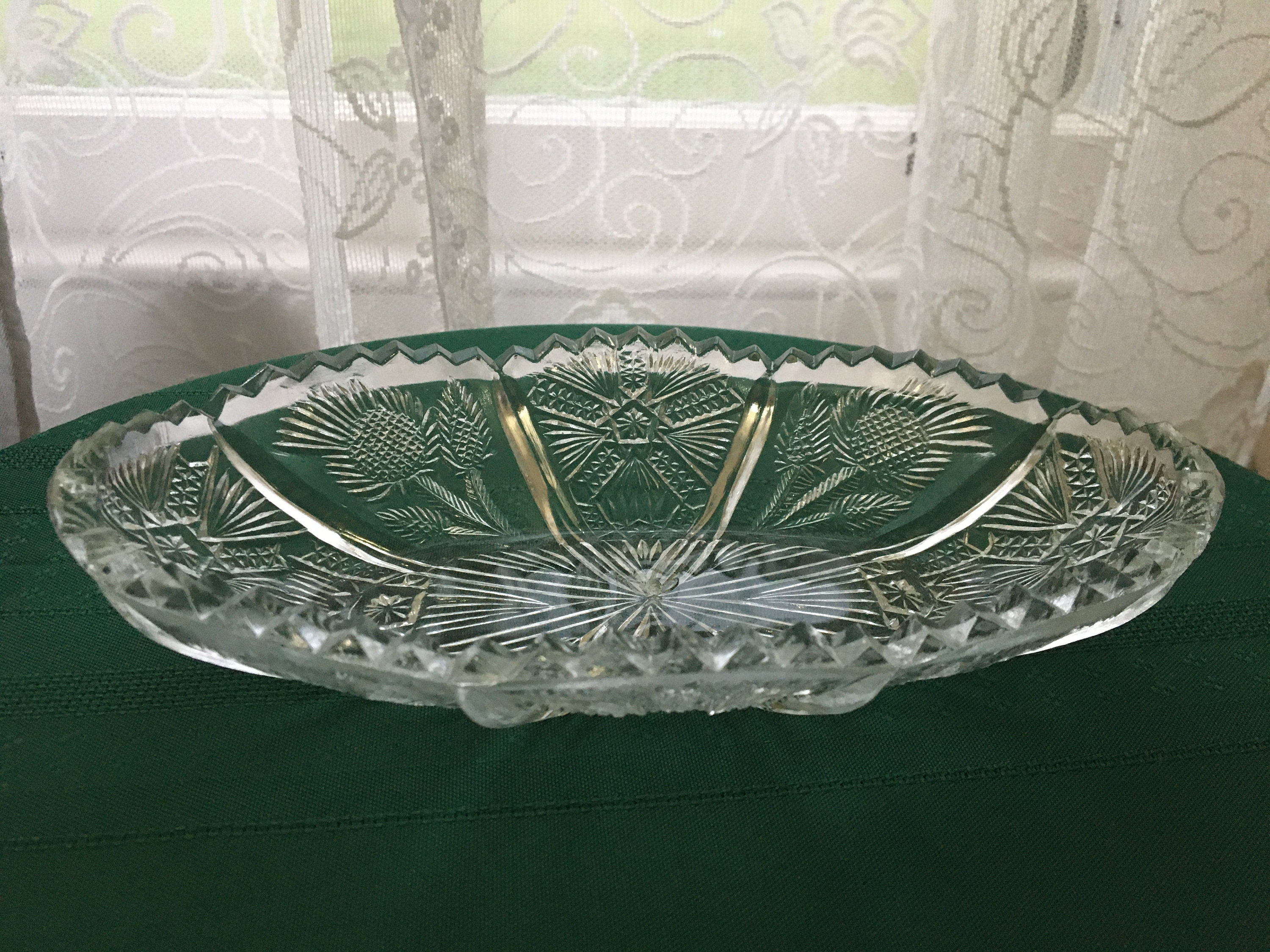 Higbee EAPG Paneled Thistle Dish | Etsy