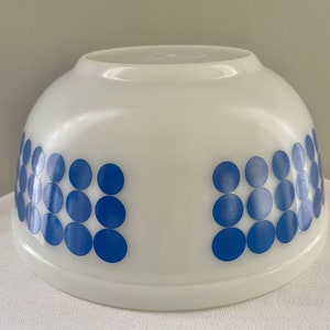 Vintage Pyrex Blue Dot Mixing Bowl #403 2 1/2 Quart RARE - Etsy
