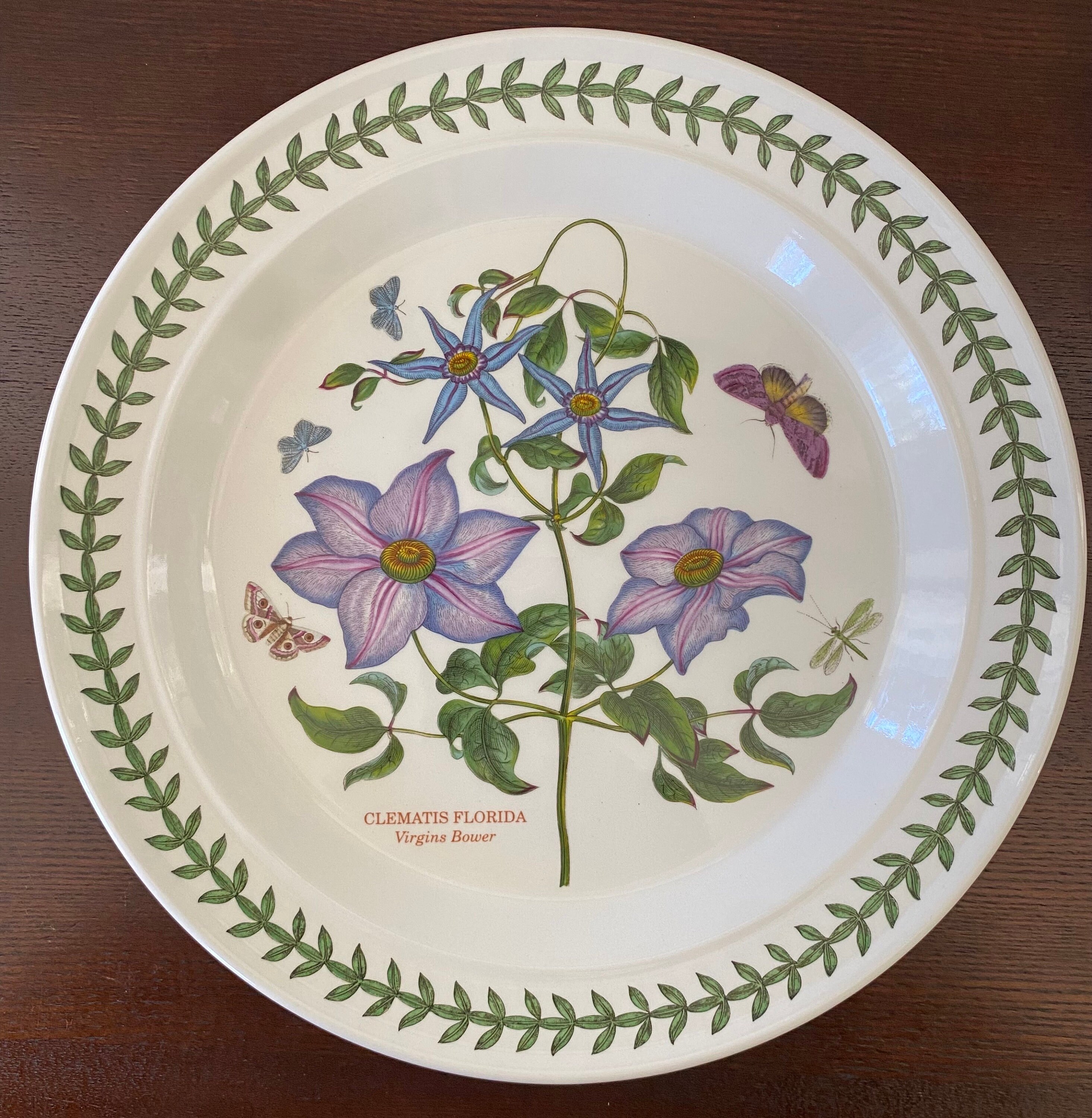 VTG Dinner Plate Botanical Garden by Portmeirion Your Choice of Floral ...