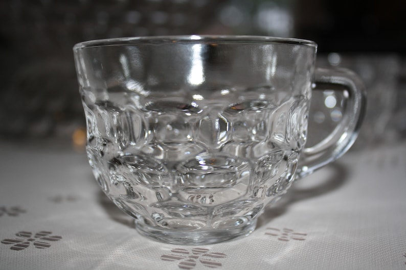 Yorktown Jubilee Thumbprint Punch Bowl Set - Etsy