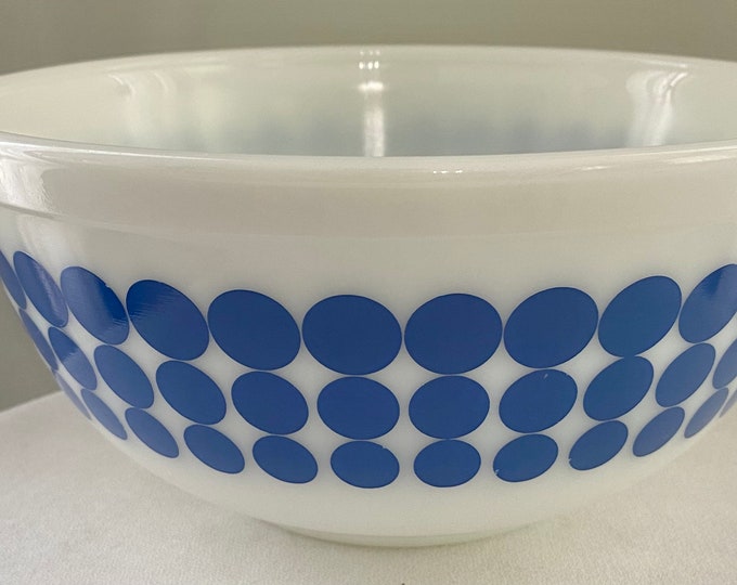 Green Dot Bowl, Pyrex Green Dot Bowl, Pyrex Dot, Bowl 404 - Etsy