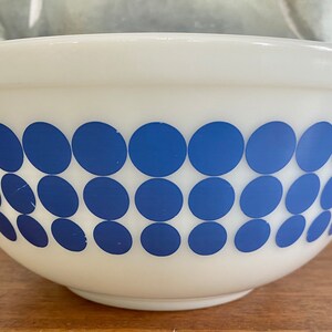 Vintage Pyrex Blue Dot Mixing Bowl #403 2 1/2 Quart RARE - Etsy