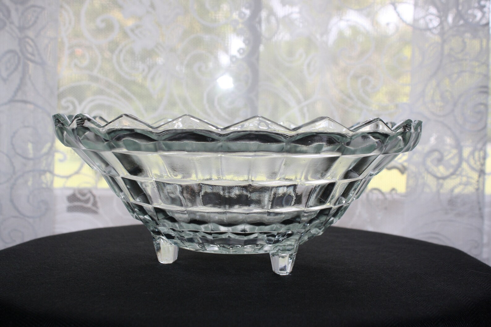 Fostoria America Three Footed Bowl - Etsy