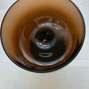 Vintage Bavarian Hand Blown Nutmeg Brown Ombre Sherbet Glass Set - Etsy