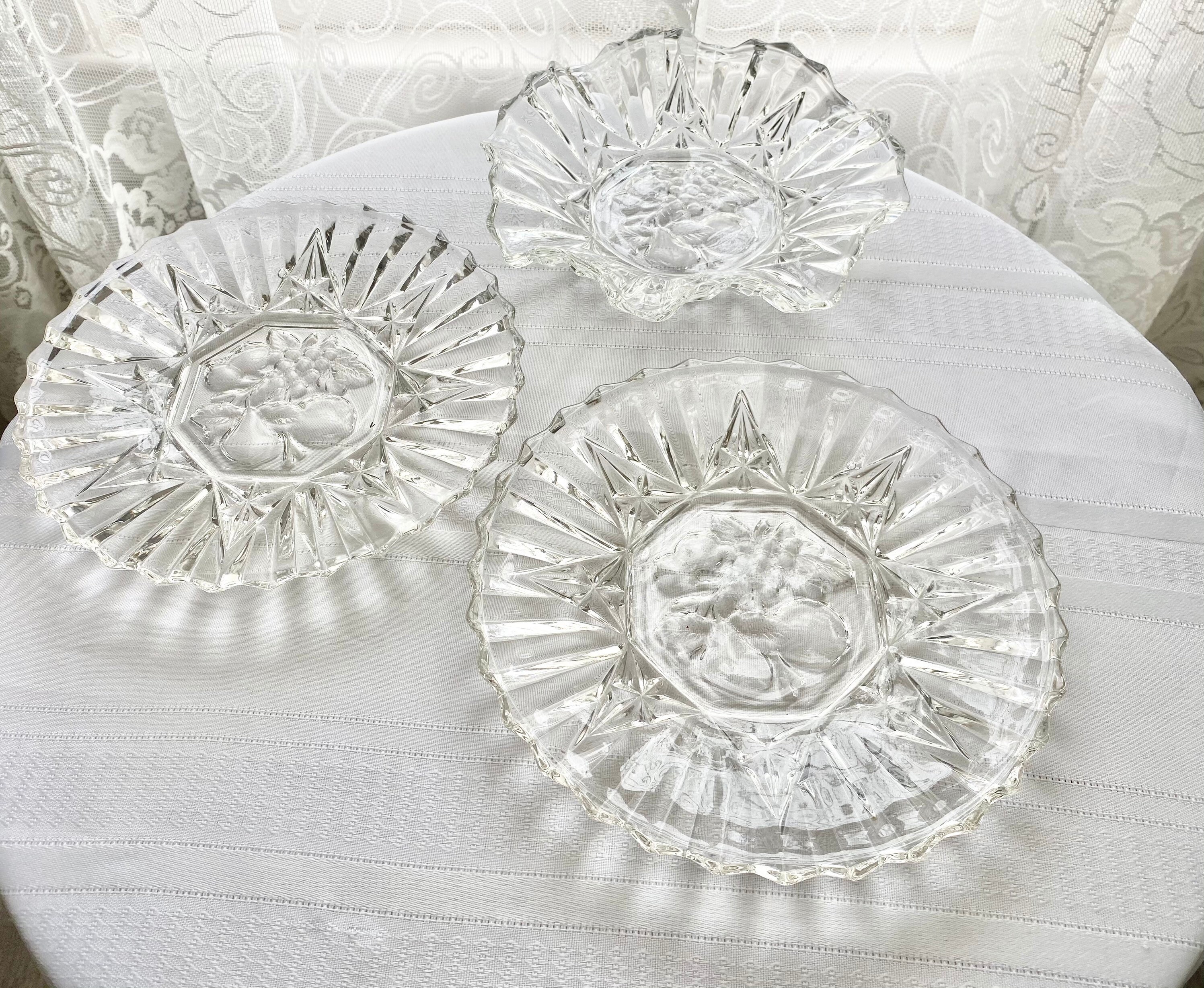 Vintage Federal Glass Company Pioneer Pattern Fruit | Etsy