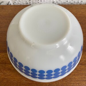 Vintage Pyrex Blue Dot Mixing Bowl #403 2 1/2 Quart RARE - Etsy