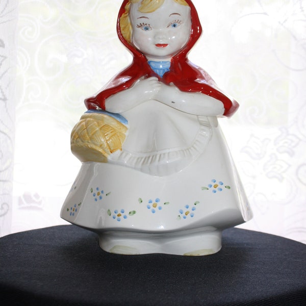 Little Red Riding Hood Cookie Jar - Etsy