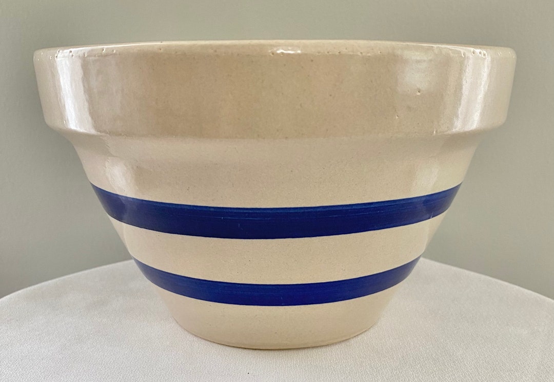 Vintage Robinson Ransbottom Pottery 8 Mixing Bowl - Etsy