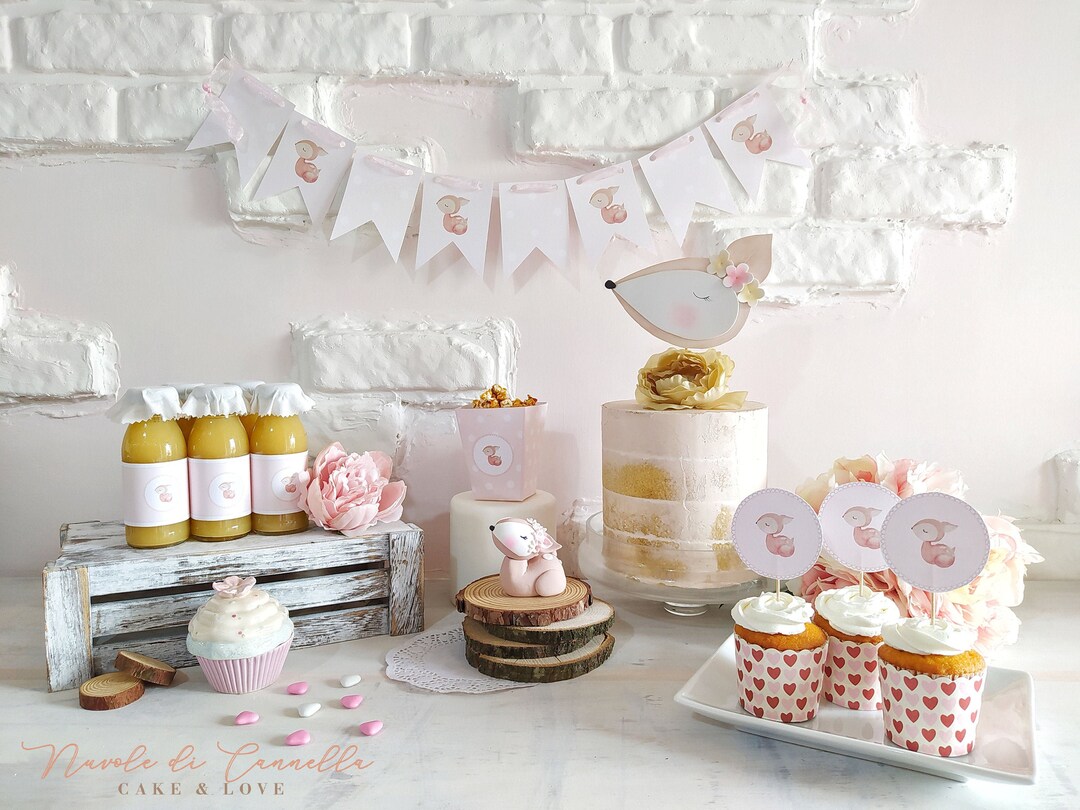 Woodland Party Kit Party Kit Personalizzato Formato - Etsy