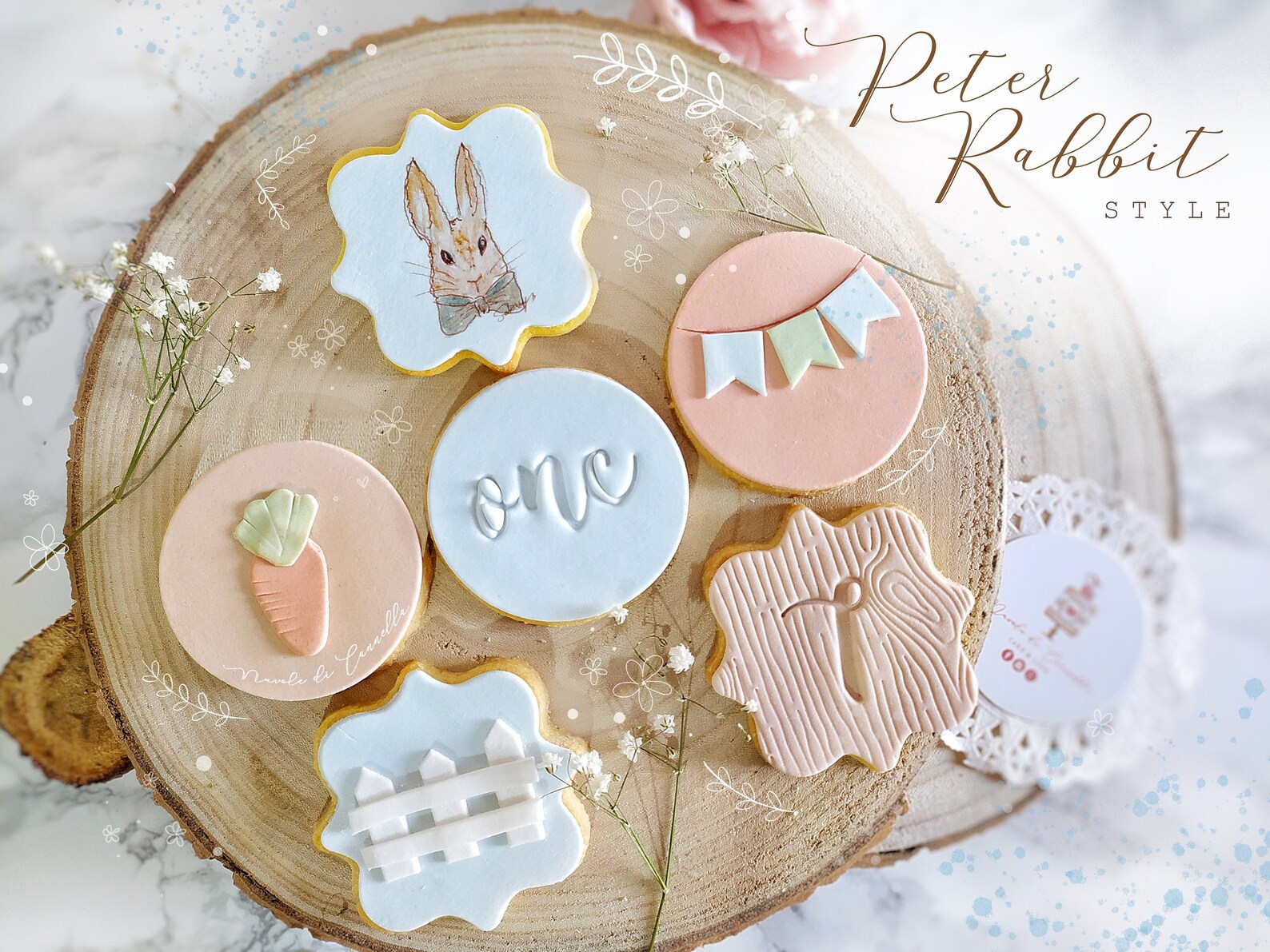 Peter Rabbit Cookies Cookies Paint-painted Cookies Painted | Etsy