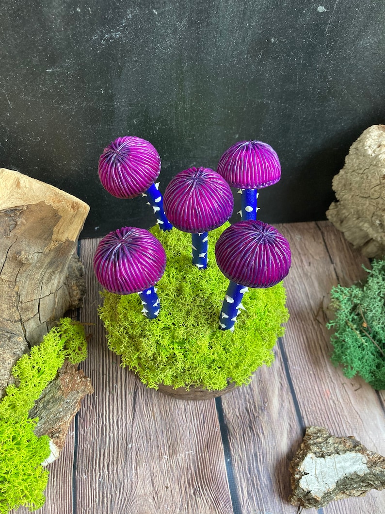 Mushroom lamp Psychedelic lamp Mushroom night light Mushroom | Etsy