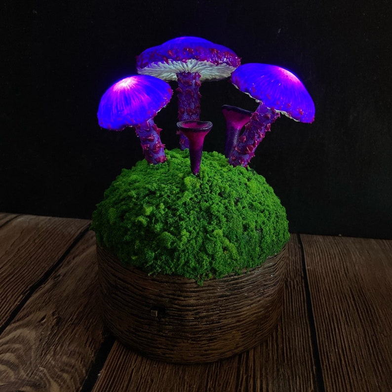 Mushroom Unique Night Light Mushroom Lamp Bedside Bedroom - Etsy