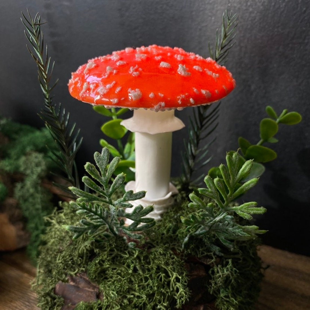 Fly Agaric Amanita Mushroom Lamp Nature Lamp Fungus Mood Led Light ...