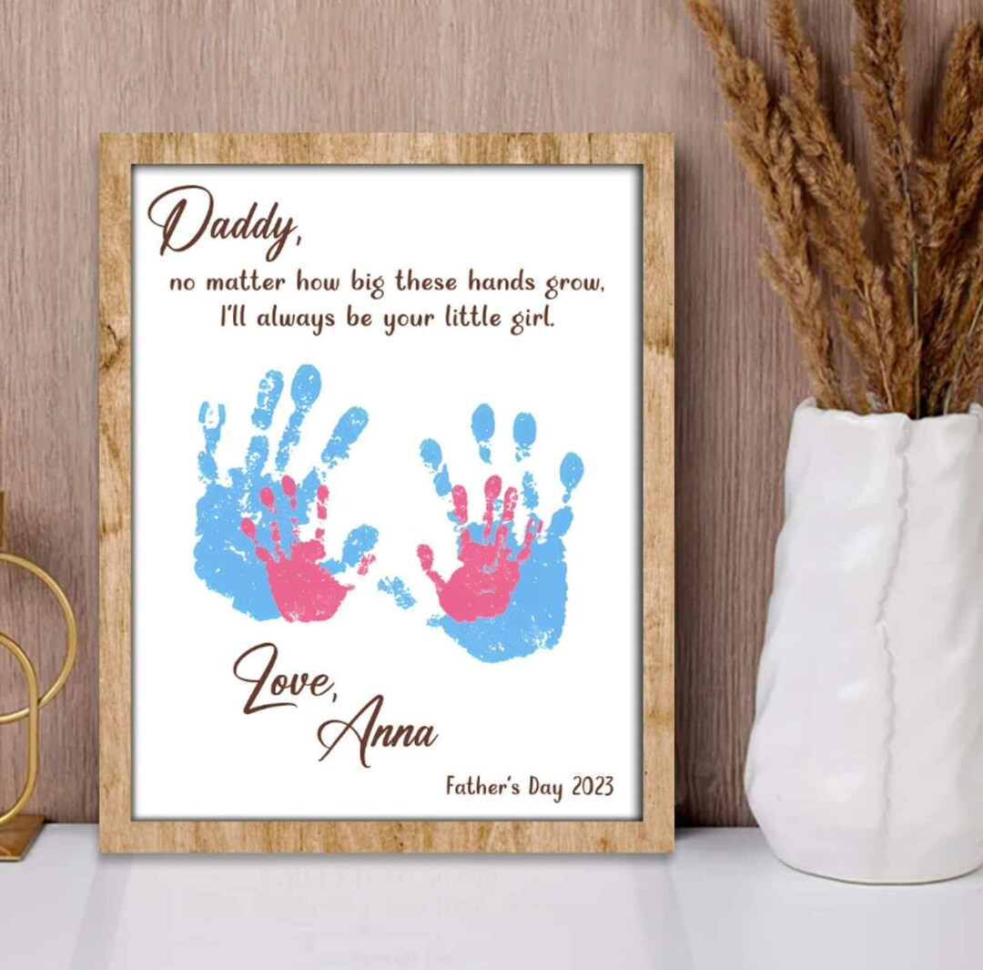 DIY Daddy Papi Wooden Sign, Hands Down Sign, Father's Day Wooden Sign ...