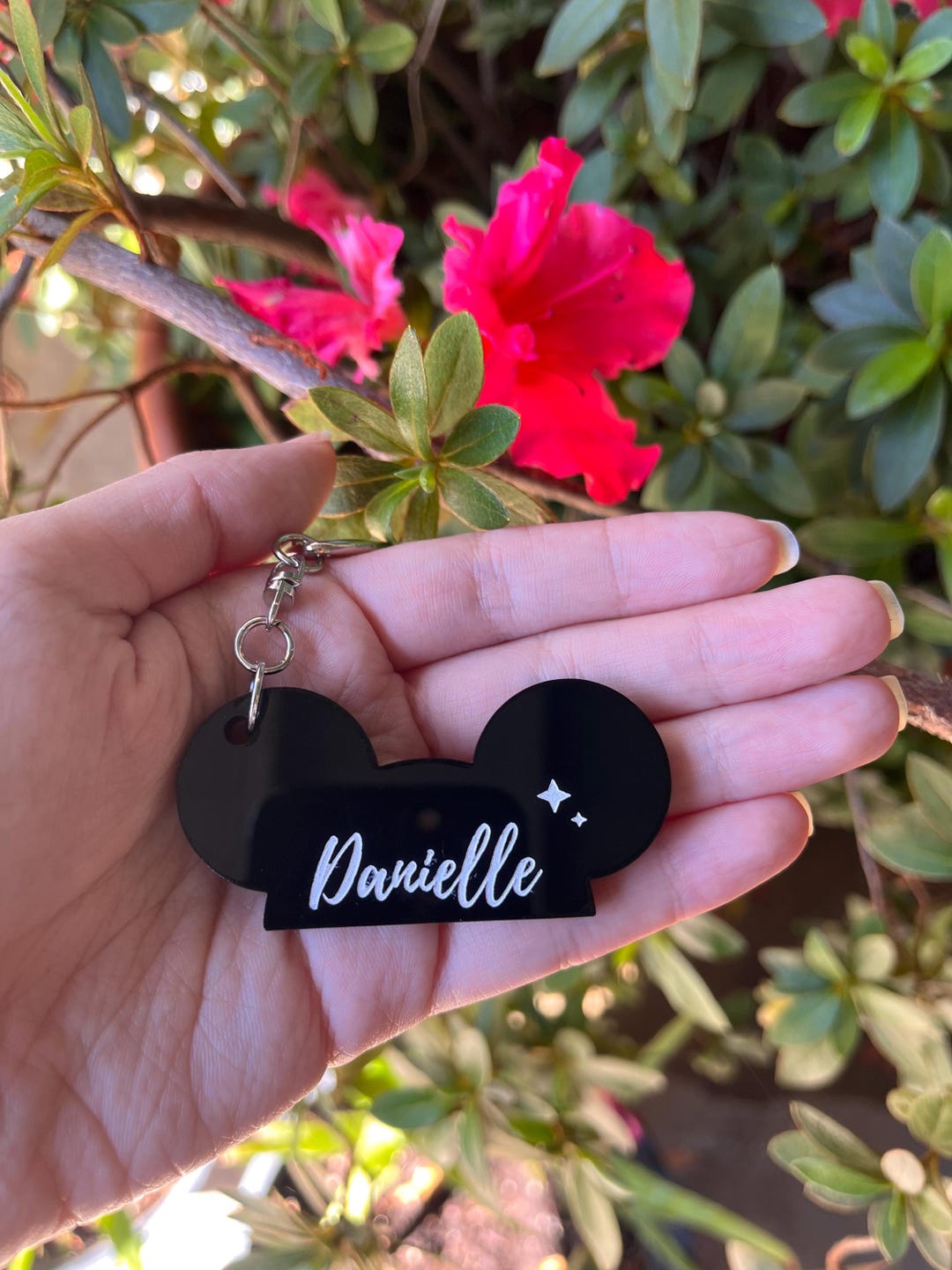 Custom Mousekateer Ears Keychain | Mickey Inspired Keychain | Mouse ...