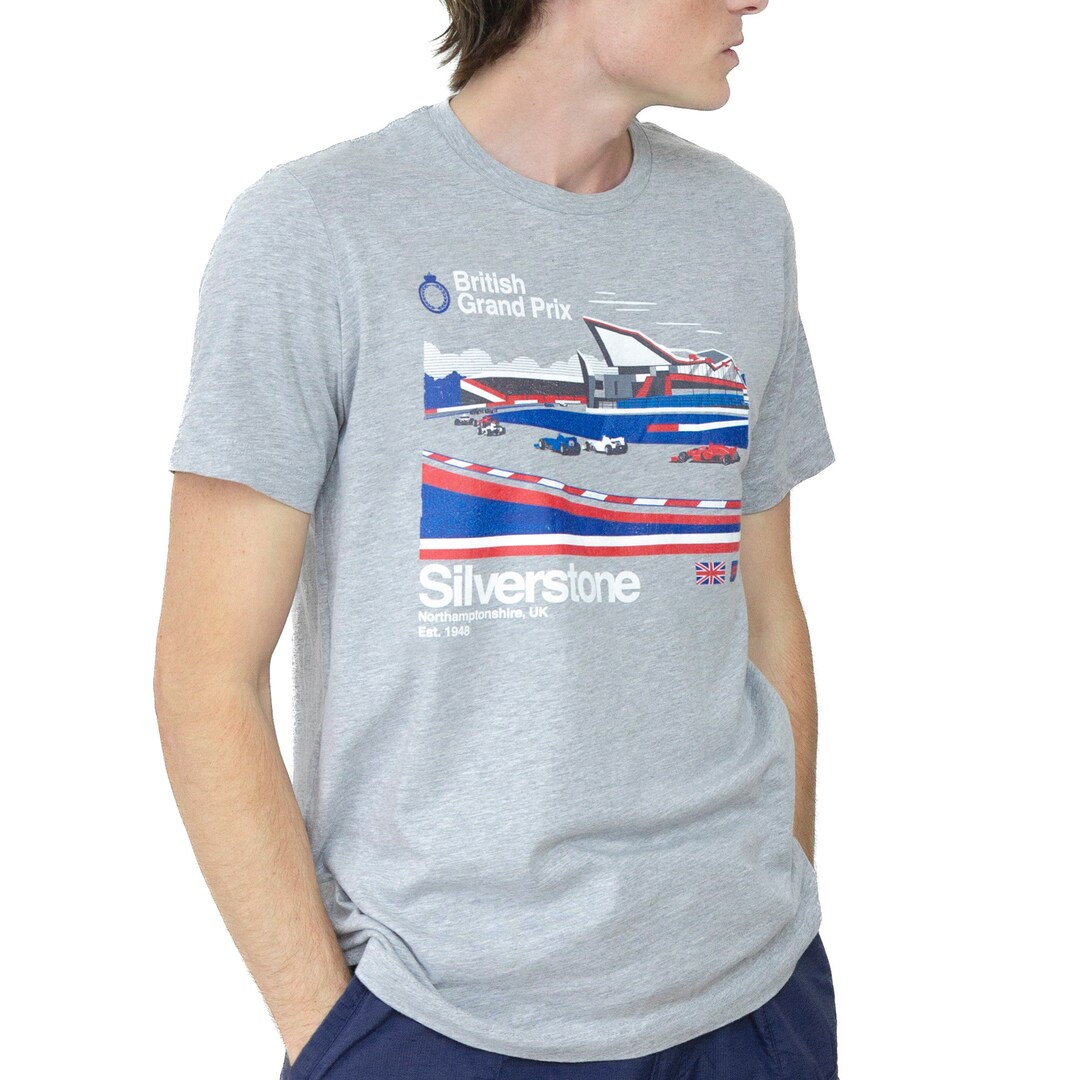 British Grand Prix Silverstone Circuit UK T-shirt - Etsy