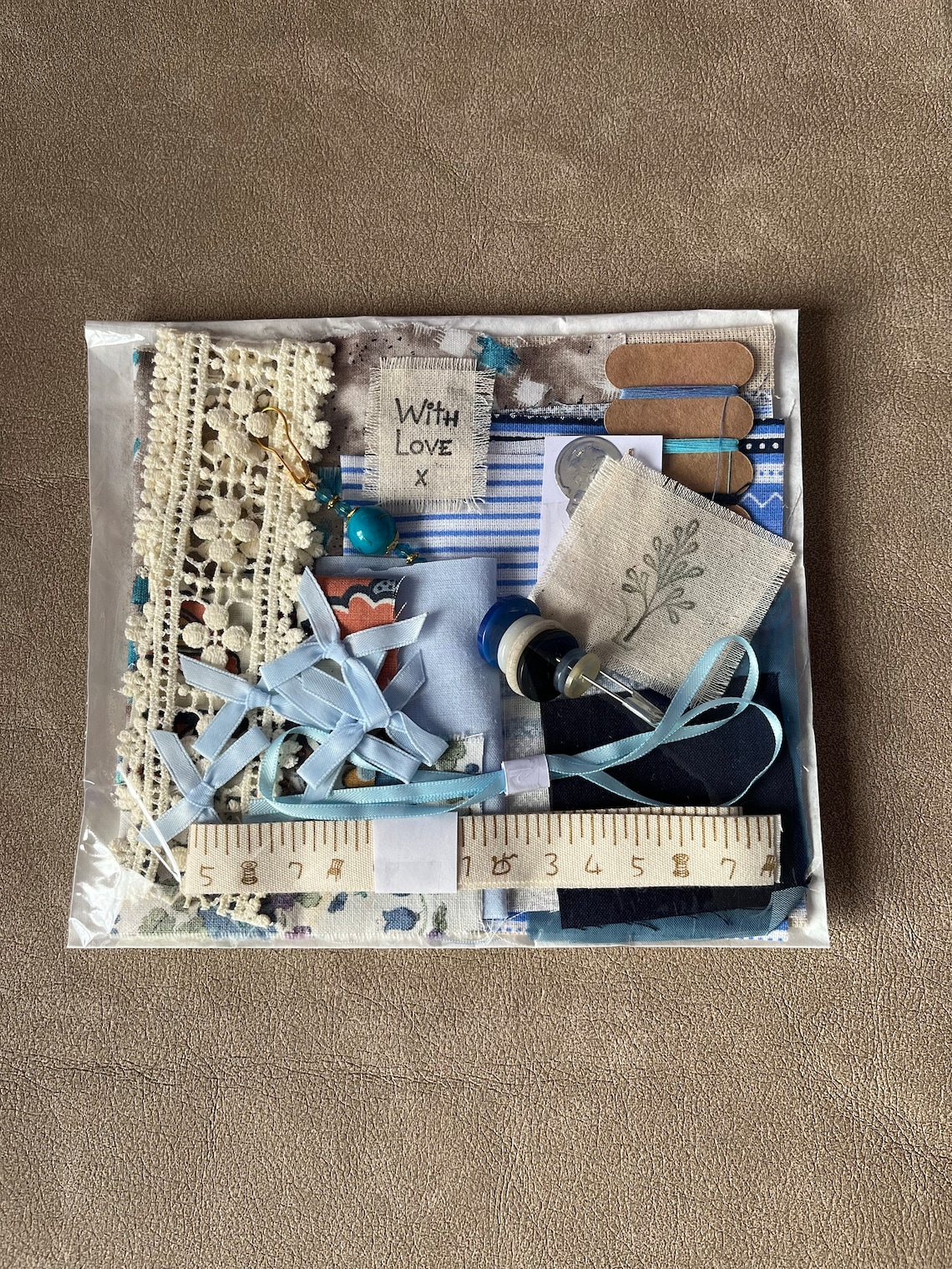 Slow Stitch Starter Kit - Inspiration Pack. Junk Journal Fabrics and ...