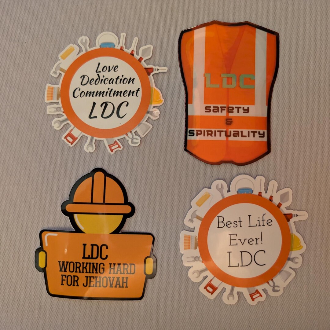LDC Water Resistant Stickers - Designs to Choose From! - Etsy