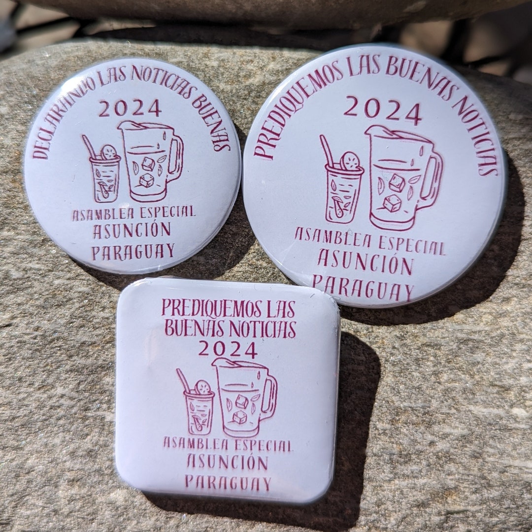 PARAGUAY ASUNCIÓN Español 2024 Special Convention Pins, Wearable ...