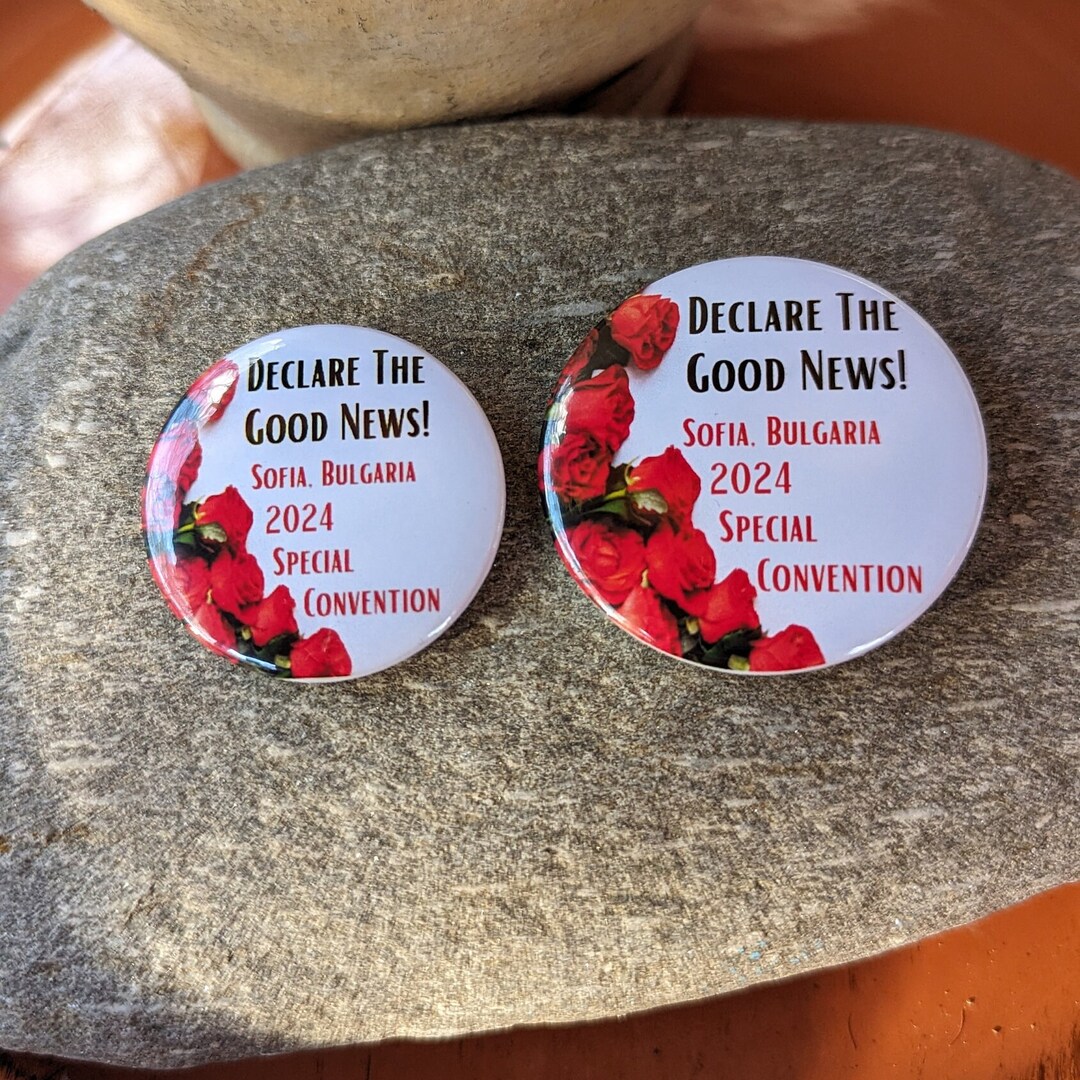 2024 Special Convention Pins Sofia Bulgaria JW - Etsy