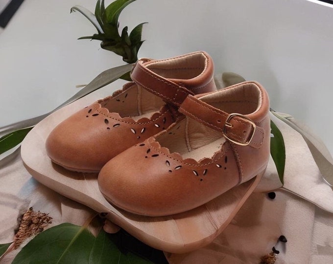 Mary Jane Shoes for Baby and Toddler Girls First Walker Moccasin ...