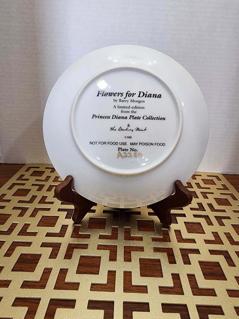 Princess Diana Plate Collection - Etsy