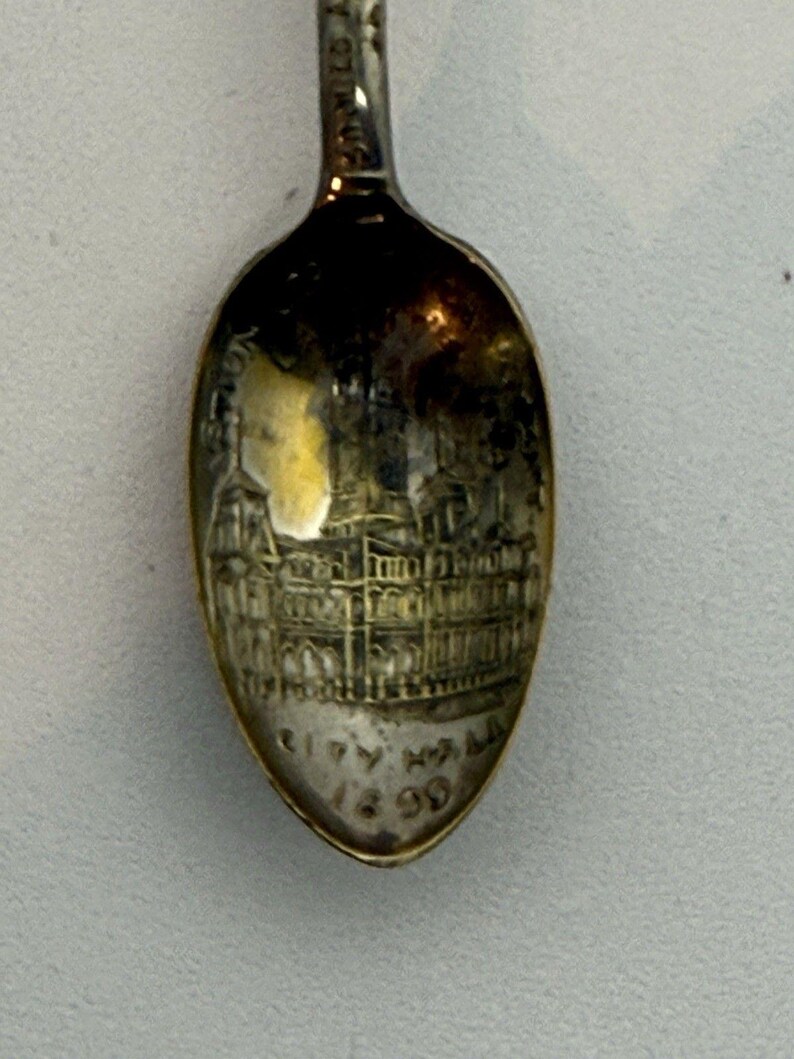 GAR Grand Army of the Republic Spoon Souvenir 1899 Philadelphia 33rd ...