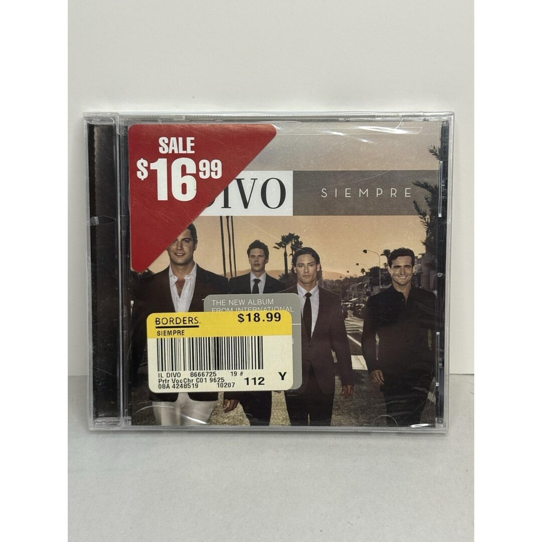 Il Divo - Siempre CD 2006 Classical Crossover SYCO Music CD New Sealed ...