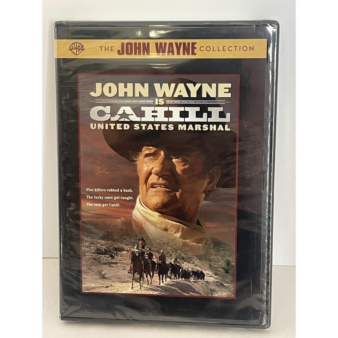 Cahill: United States Marshal John Wayne DVD 1973 New Sealed - Etsy