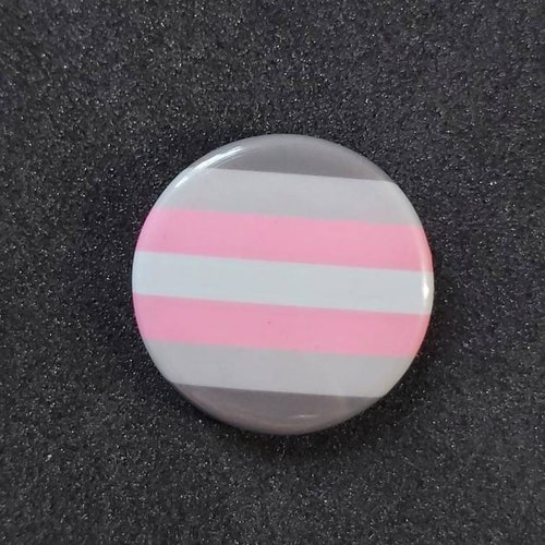Demi Pan Pansexual Pride Lgbtqi Pride Pin - Etsy