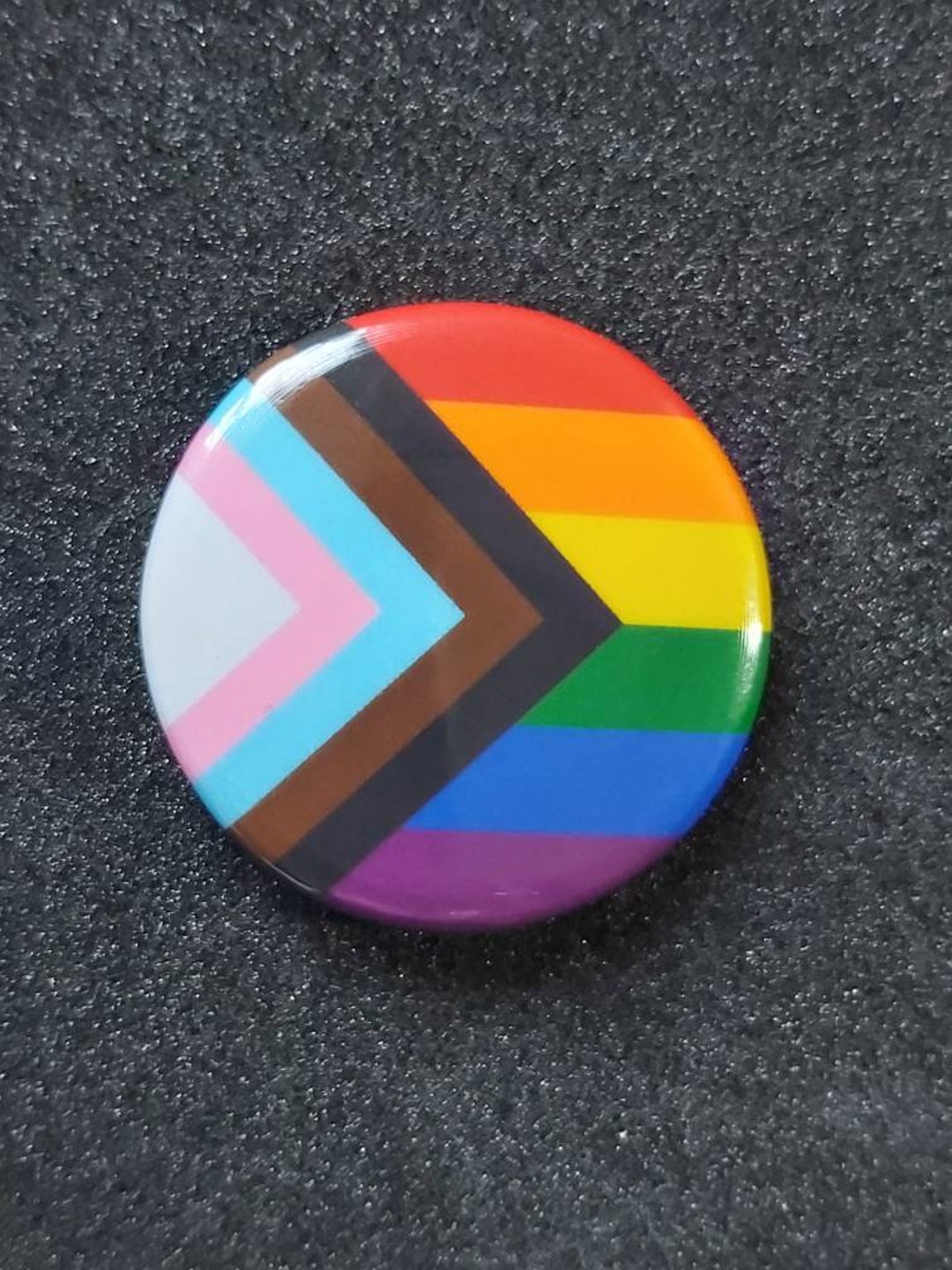 Progressive Rainbow Pride Lgbtqi Pride Pin Etsy