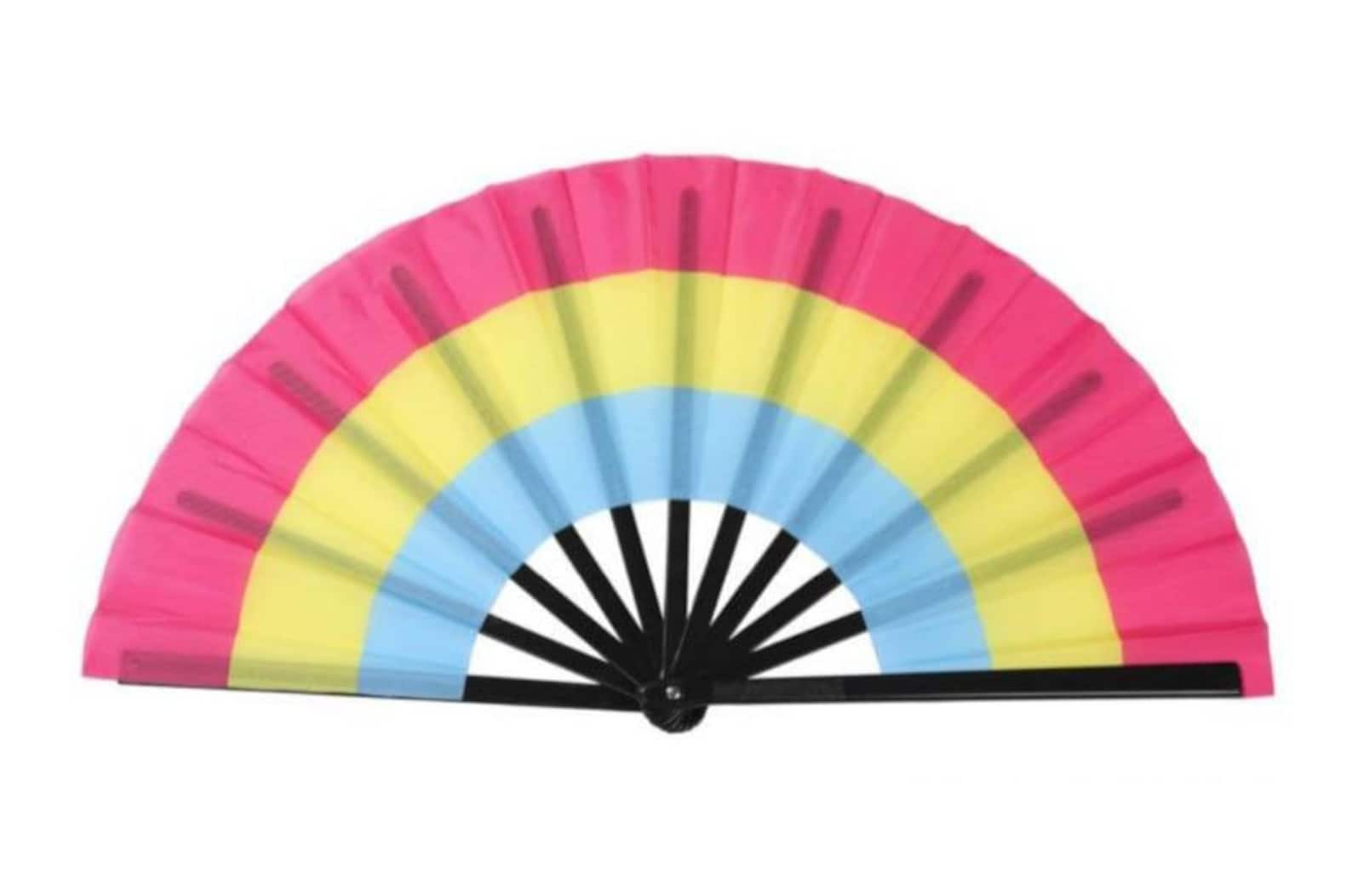 Pride Transgender Large Loud Clack Folding Fan - Etsy