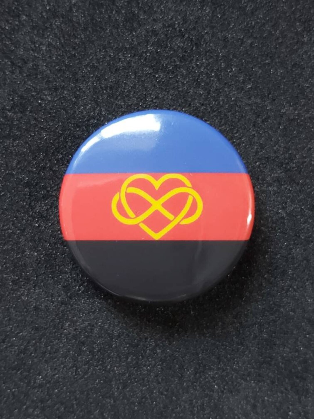 Polyamorous Pride Lgbtqi Pride Pin - Etsy