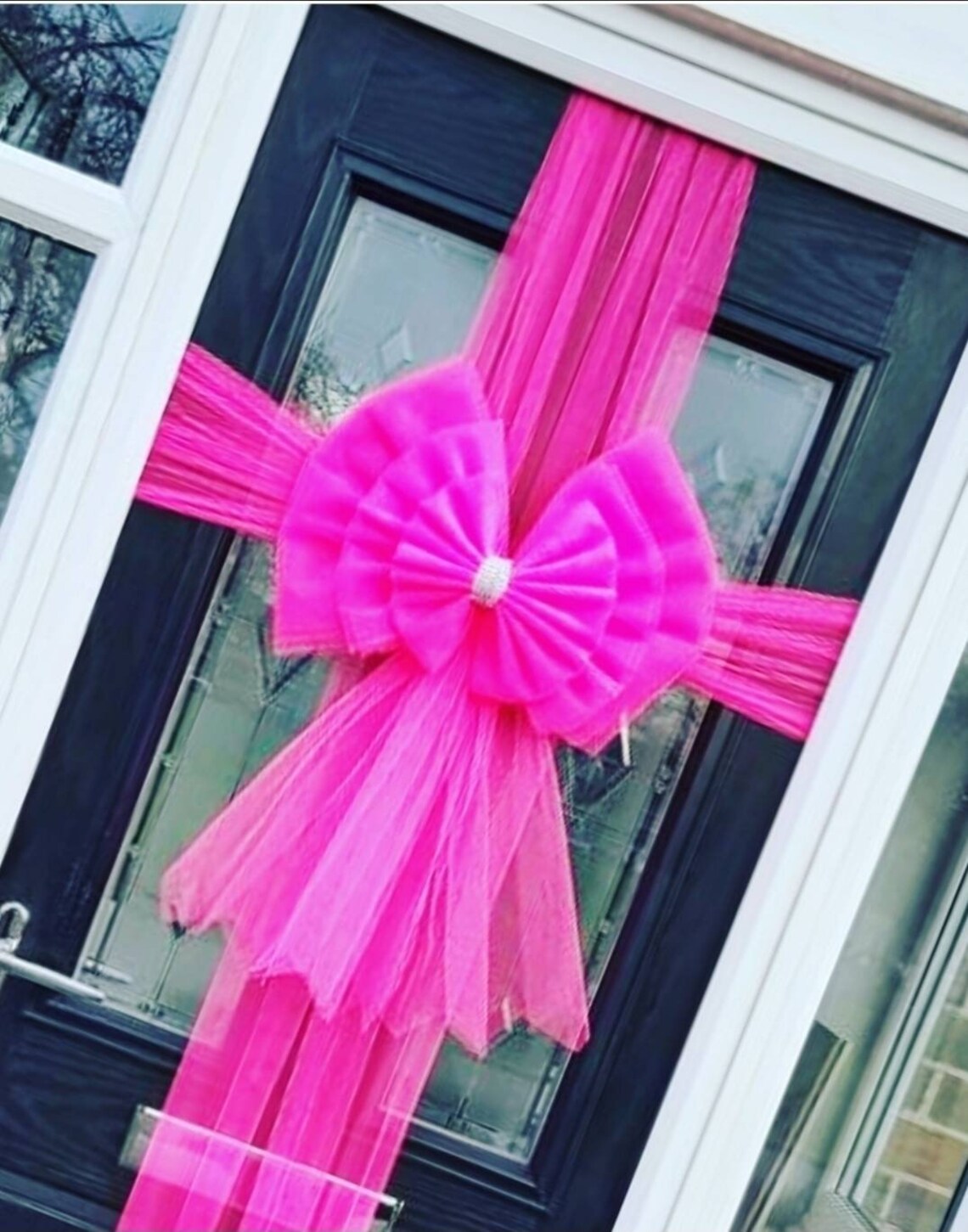 Any Occasion Celebration Door Bow Diamanté Bling Center - Etsy