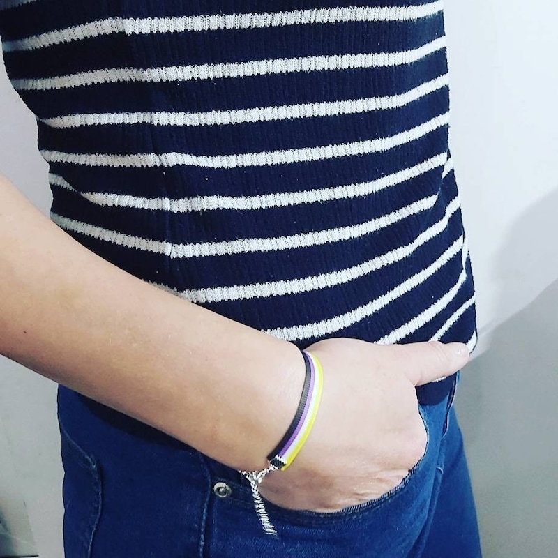 Non Binary Bracelet - Etsy